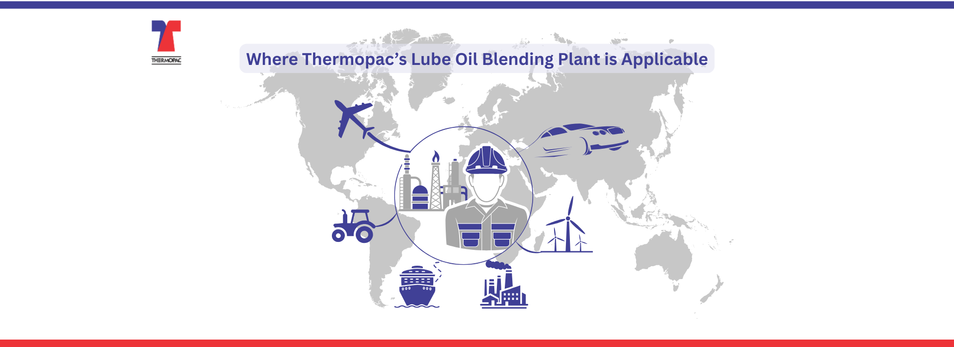 Where Thermopac’s Lube Oil Blending Plant is Applicable